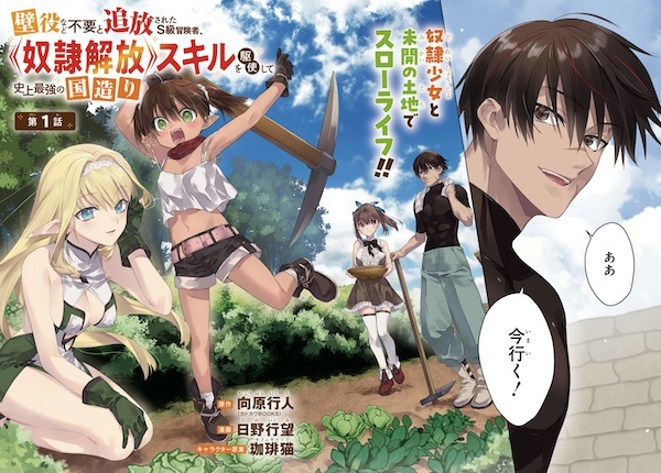 Kabeyaku nado Fuyou to Tsuihou sareta S-kyuu Boukensha, "Dorei Kaihou" Skill wo Kushi shite ...