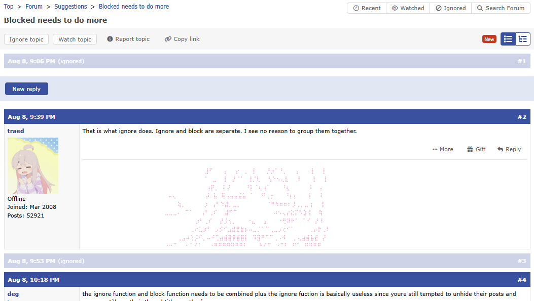 Blocked needs to do more - Forums - MyAnimeList.net