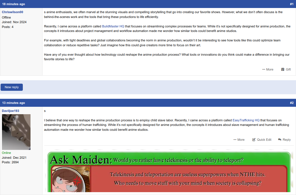 Your MAL posts are exposed to everyone you know IRL, are you fine with it or dying inside ...