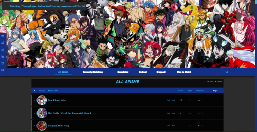 WINNER ANNOUNCED 💎2025 List Design Contest 💎 - Forums - MyAnimeList.net