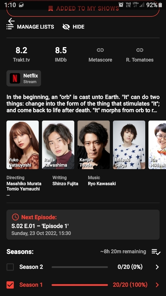 Season will have 20 Episode? - Forums - MyAnimeList.net