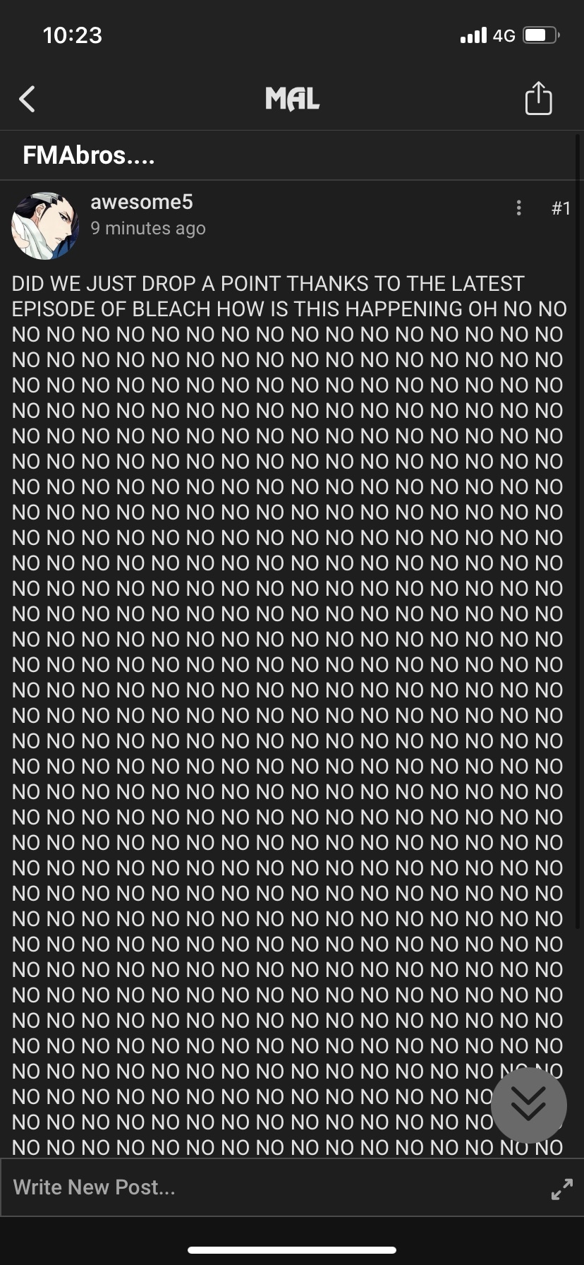 Long text during the middle of each episode - Forums - MyAnimeList.net