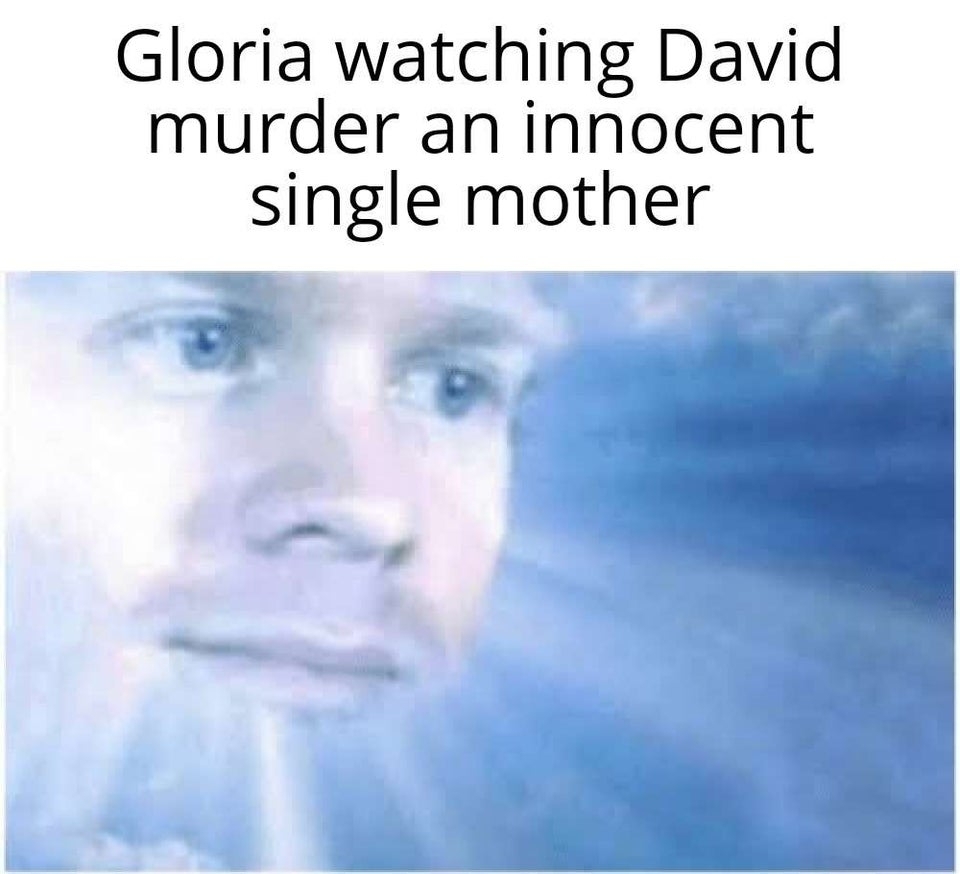 How come people keep saying they feel bad for David at the end and ...